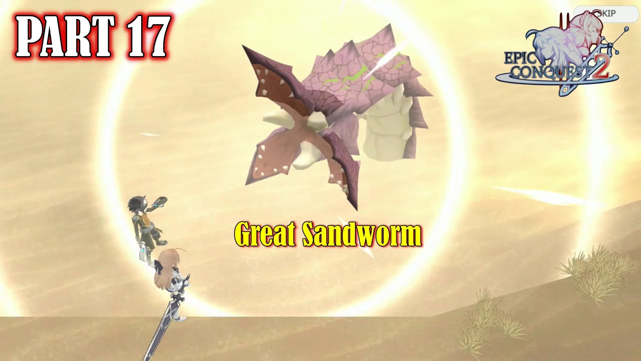 Epic Conquest 2 ~ Part 17 Boss Great Sandworm (Sub Indo) - YouTube