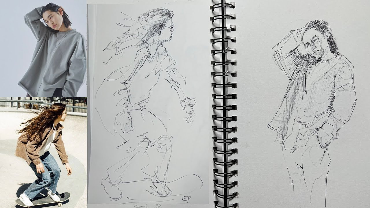 Drawing People on Pinterest - YouTube