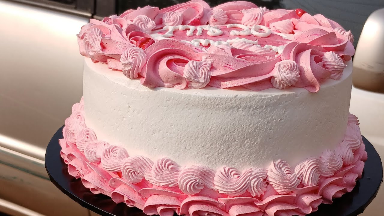 Decorate a surprise birthday cake with me, voice-over edition😁 - YouTube