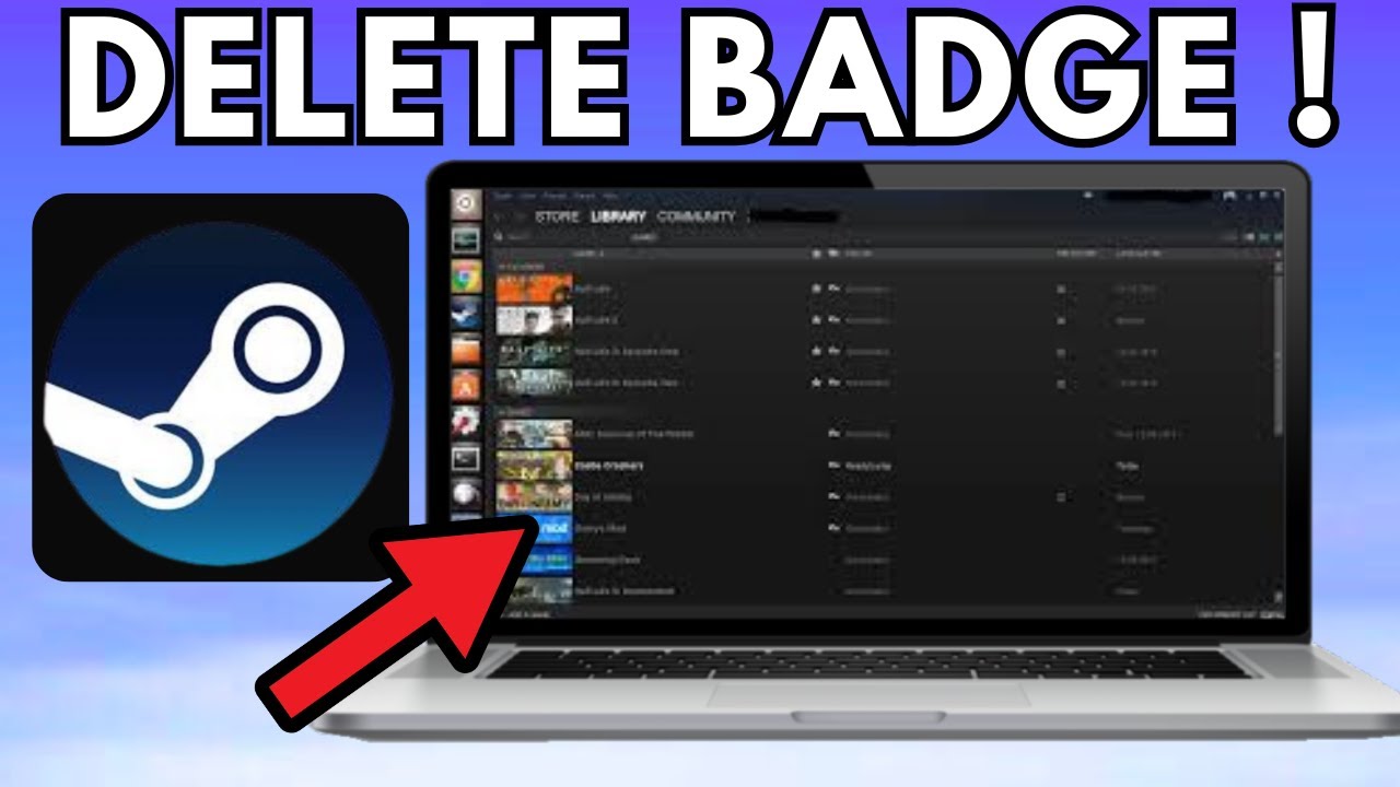 How To Delete Steam Profile Badge 2025 - YouTube