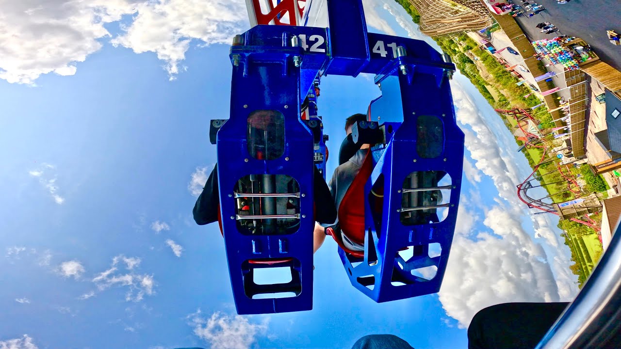 Endeavour On Ride Emerald Park 2024 - YouTube