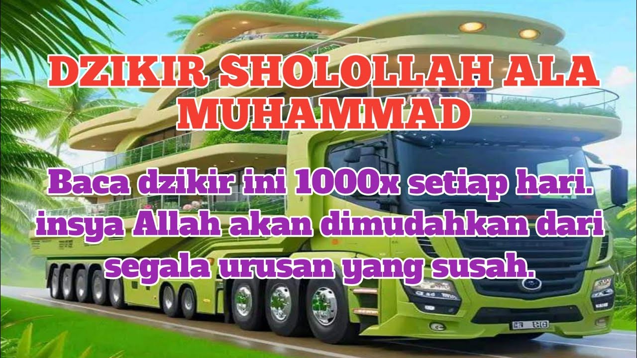 DZIKIR SHOLALLAH ALA MUHAMMAD - YouTube