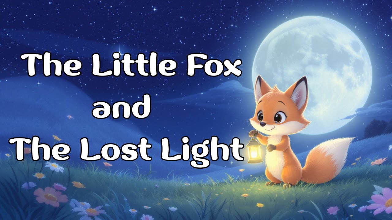 The Little Fox and the Lost Light | Bedtime Story for Kids - YouTube