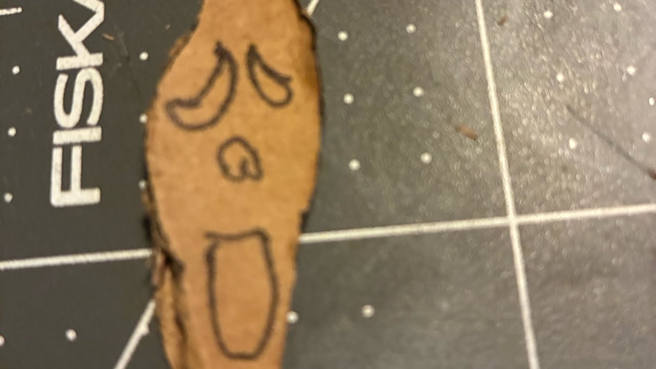 How to make ghostface mask out of cardboard - YouTube
