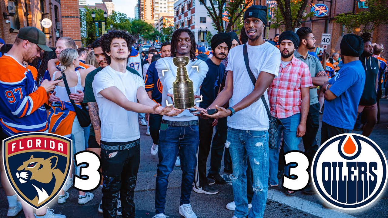 Testing Oilers Fans Loyalty | NHL Finals (2/2) - YouTube