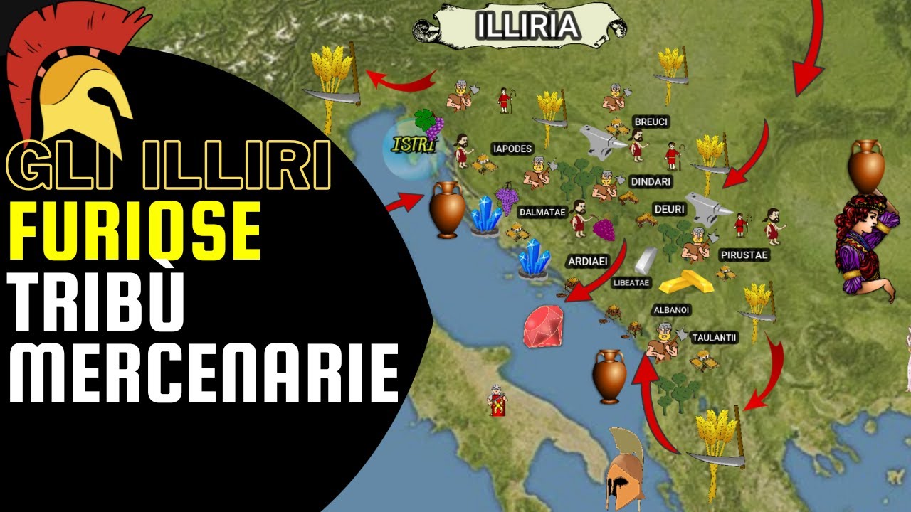 Ecco chi Erano gli "ILLIRI", Oscuro Popolo Balcanico. - YouTube