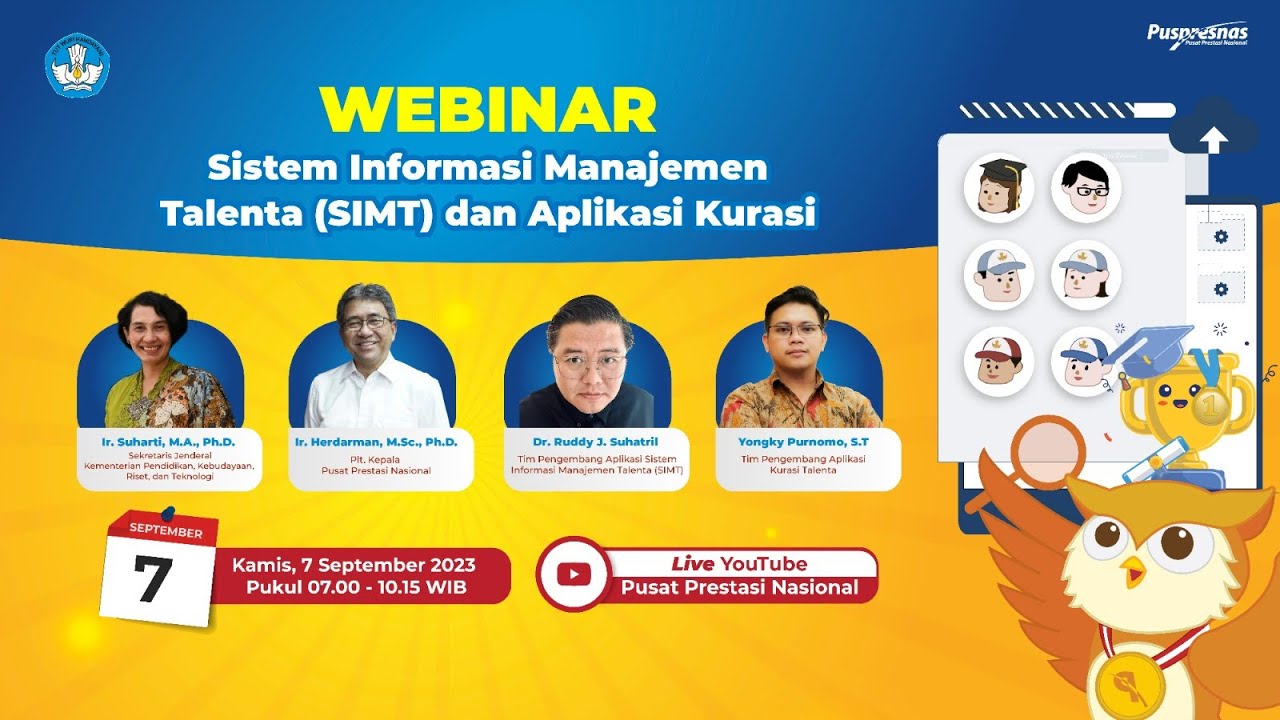 Webinar Sistem Informasi Manajemen Talenta (SIMT) dan Aplikasi Kurasi - YouTube