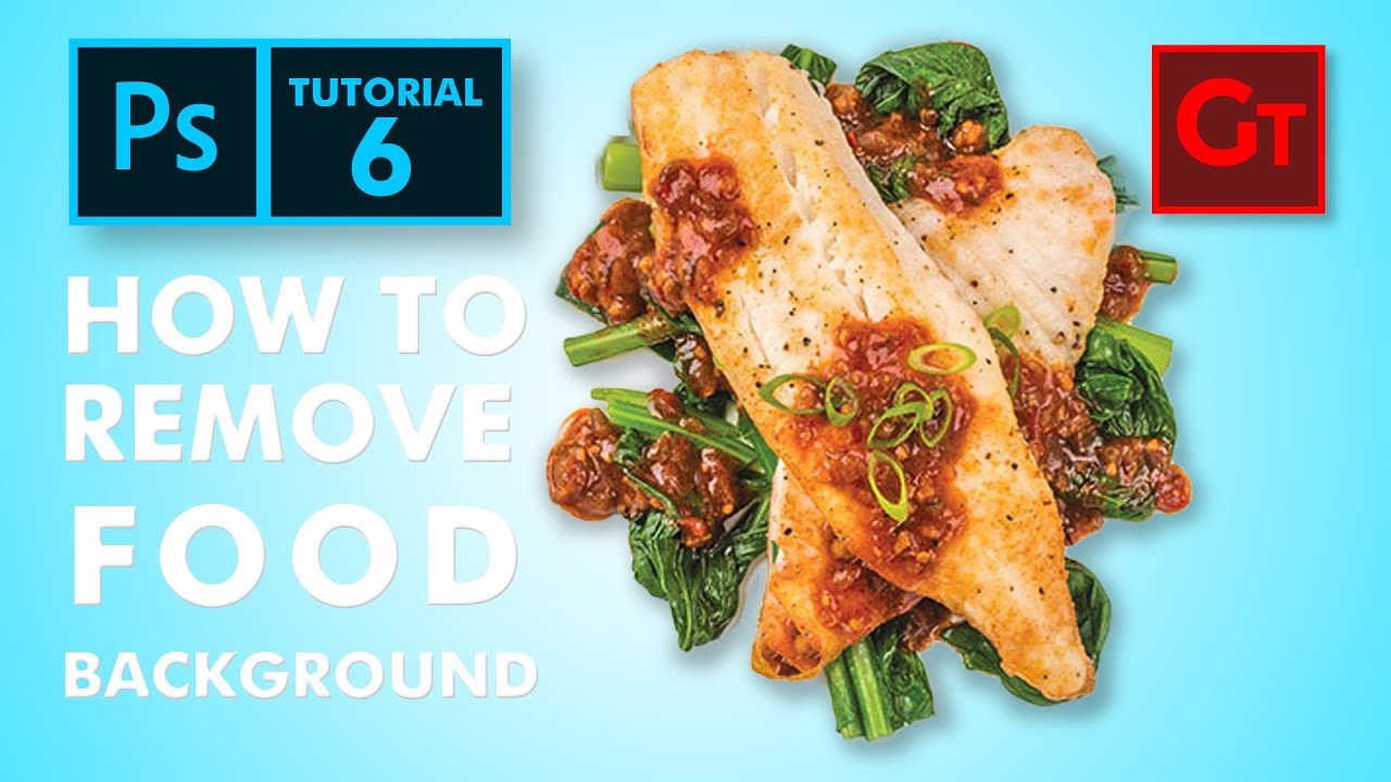 How to Remove Food Background in Adobe Photoshop Urdu / Hindi Tutorial ...