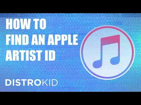 How to Find Your Apple Artist ID on DistroKid - YouTube
