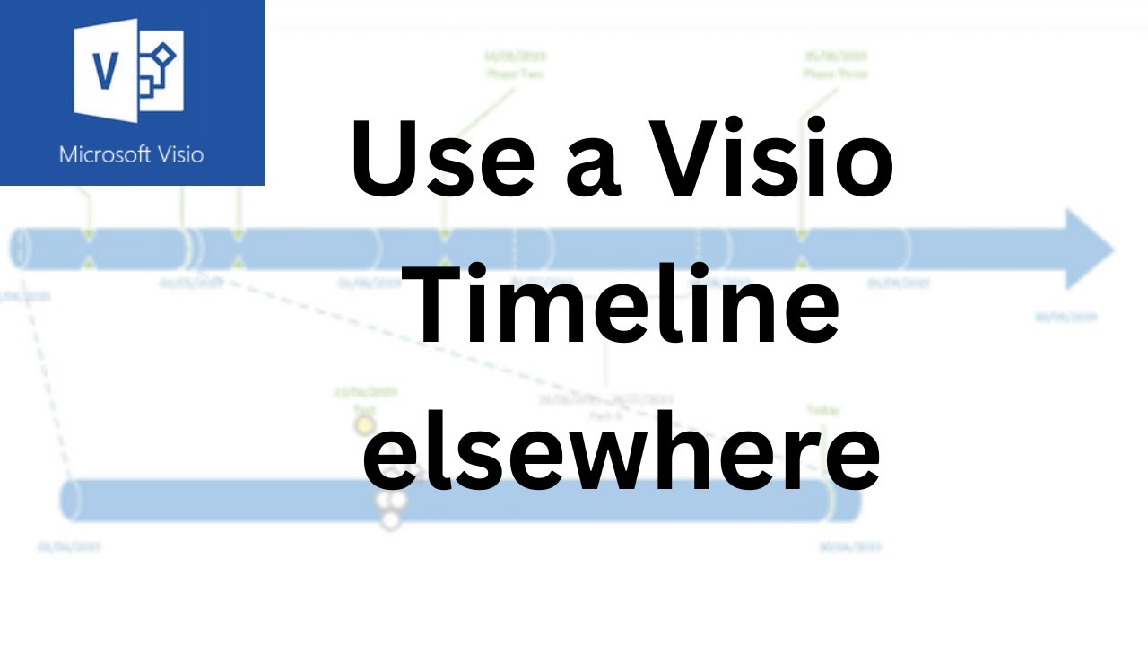 Project planning secrets: Visio timeline transformation - YouTube