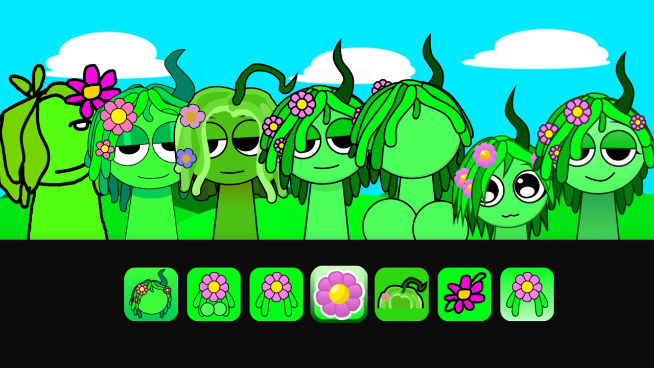 Incredibox Sprunki - Every Vineria Singing: (Pyramixed,Sprunked,Sprunki ...