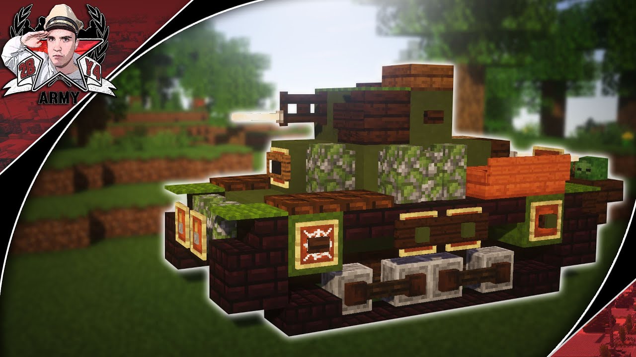 Minecraft: WW2 H.35 | Cavalry Tank Tutorial - YouTube