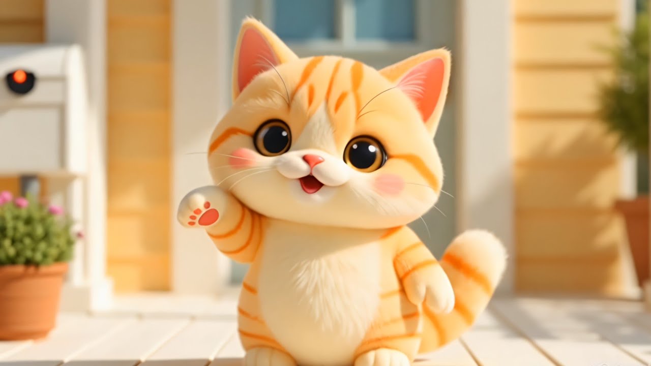 cat small but fat|cat nursery rhymes|animal song|kids songs|dance rhyme ...