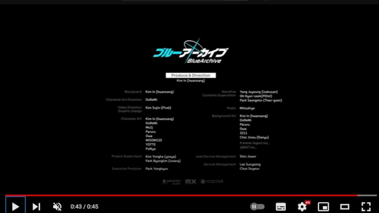 【ブルアカ】4.5th PV じっくり見るぞ！ - YouTube