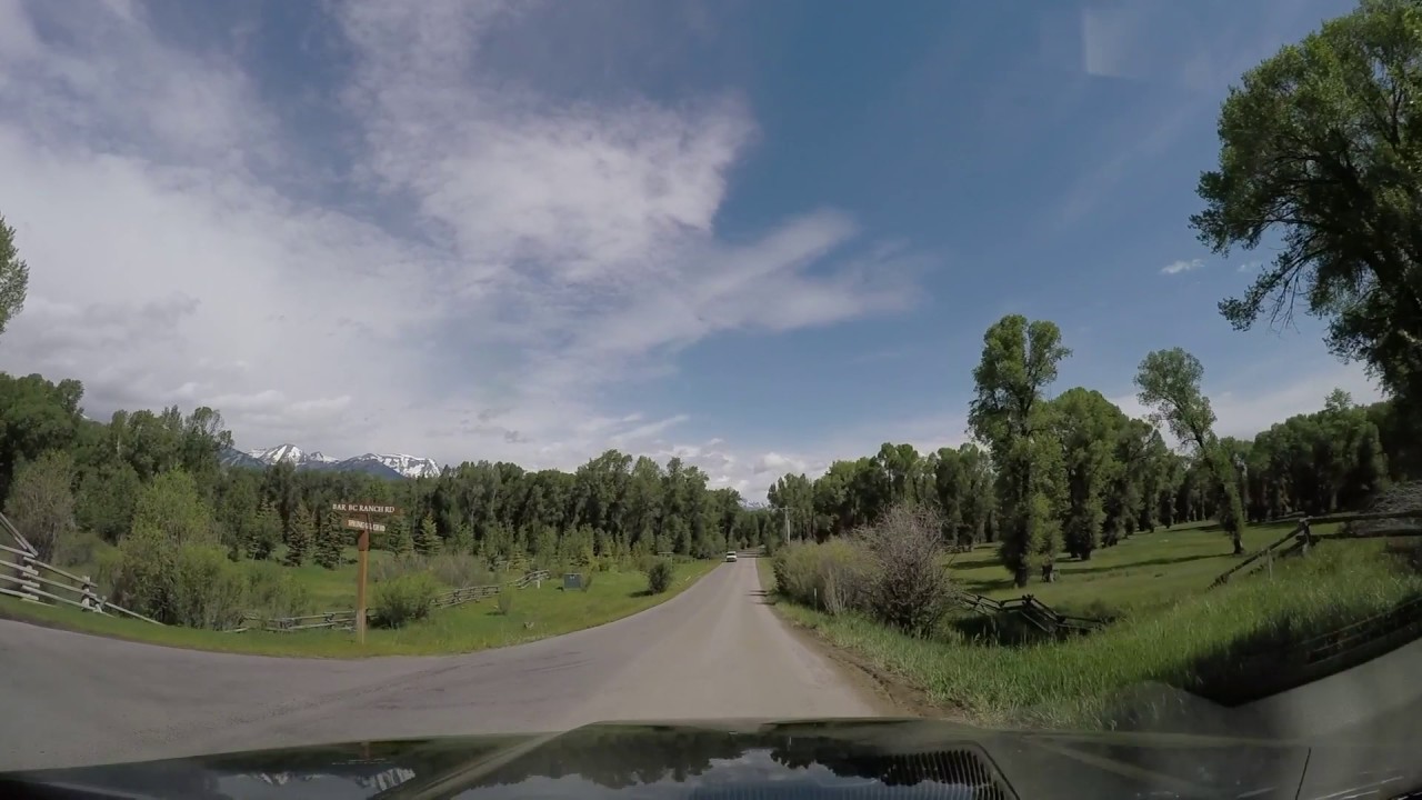 Spring Gulch Road bypass around Jackson, Wy - YouTube