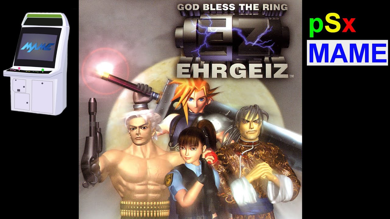 Ehrgeiz arcade in 4K | pSxMAME | Sony ZN-1/ ZN-2 Namco System 11 Arcade ...