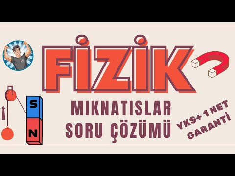 MIKNATIS, AKIM VE MANYETİK ALAN SORU ÇÖZÜMÜ TYT | FİZİK