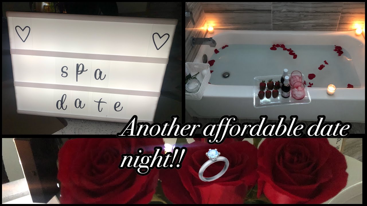 Romantic Spa date | Super affordable date night idea!!| Dollar tree ...
