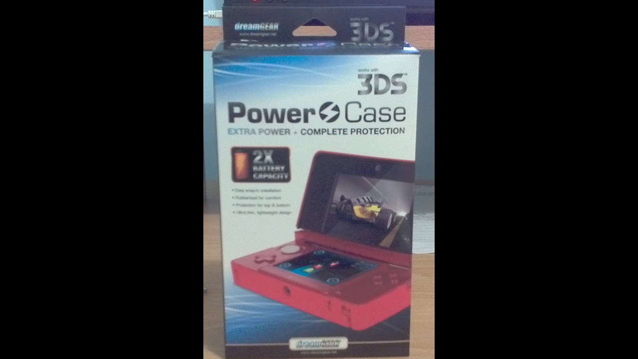 Lets talk about the Red Power Case for the 3Ds - YouTube