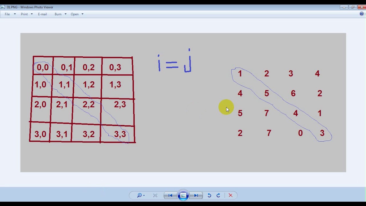 39 fine diagonal array - YouTube