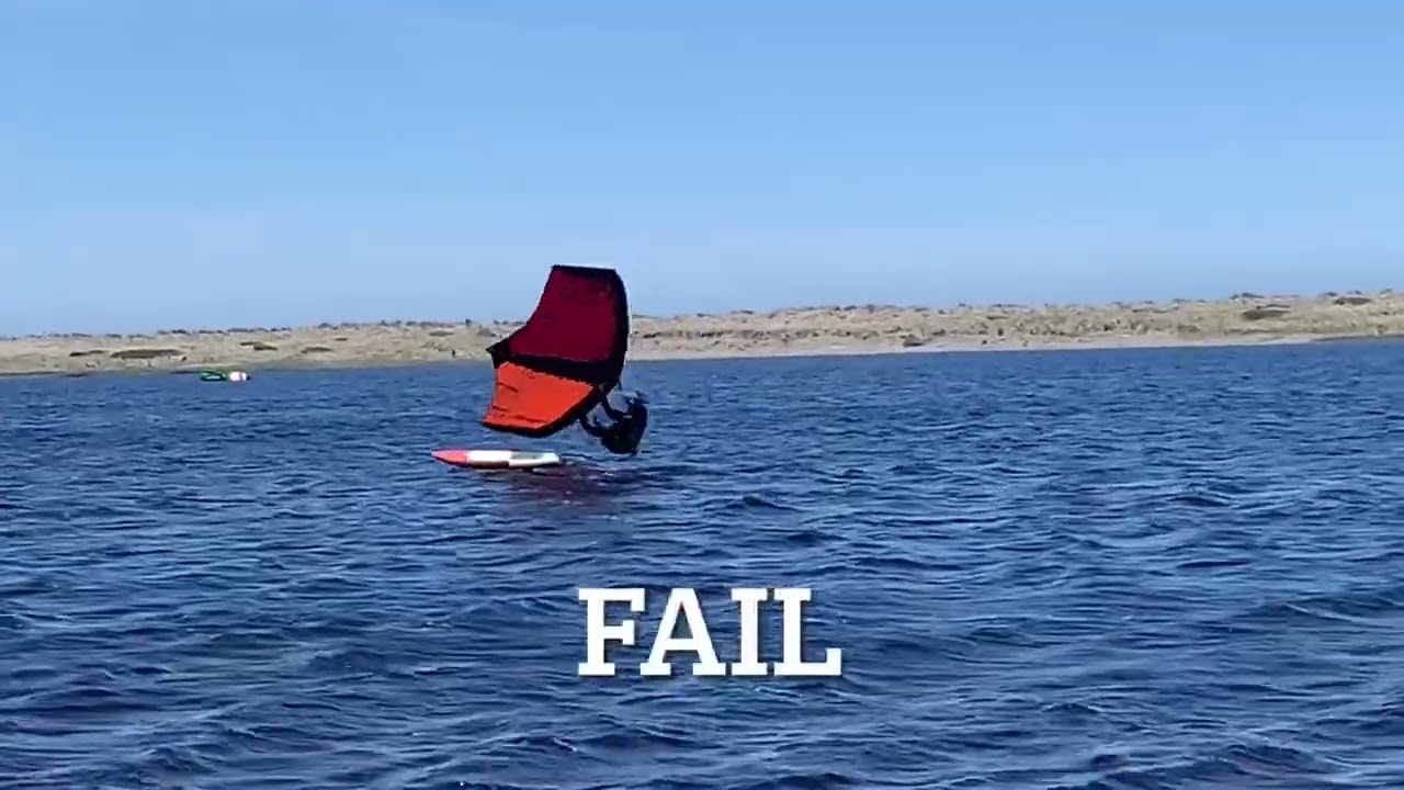 Floras Lake Wing Foiling - May 2022 - YouTube