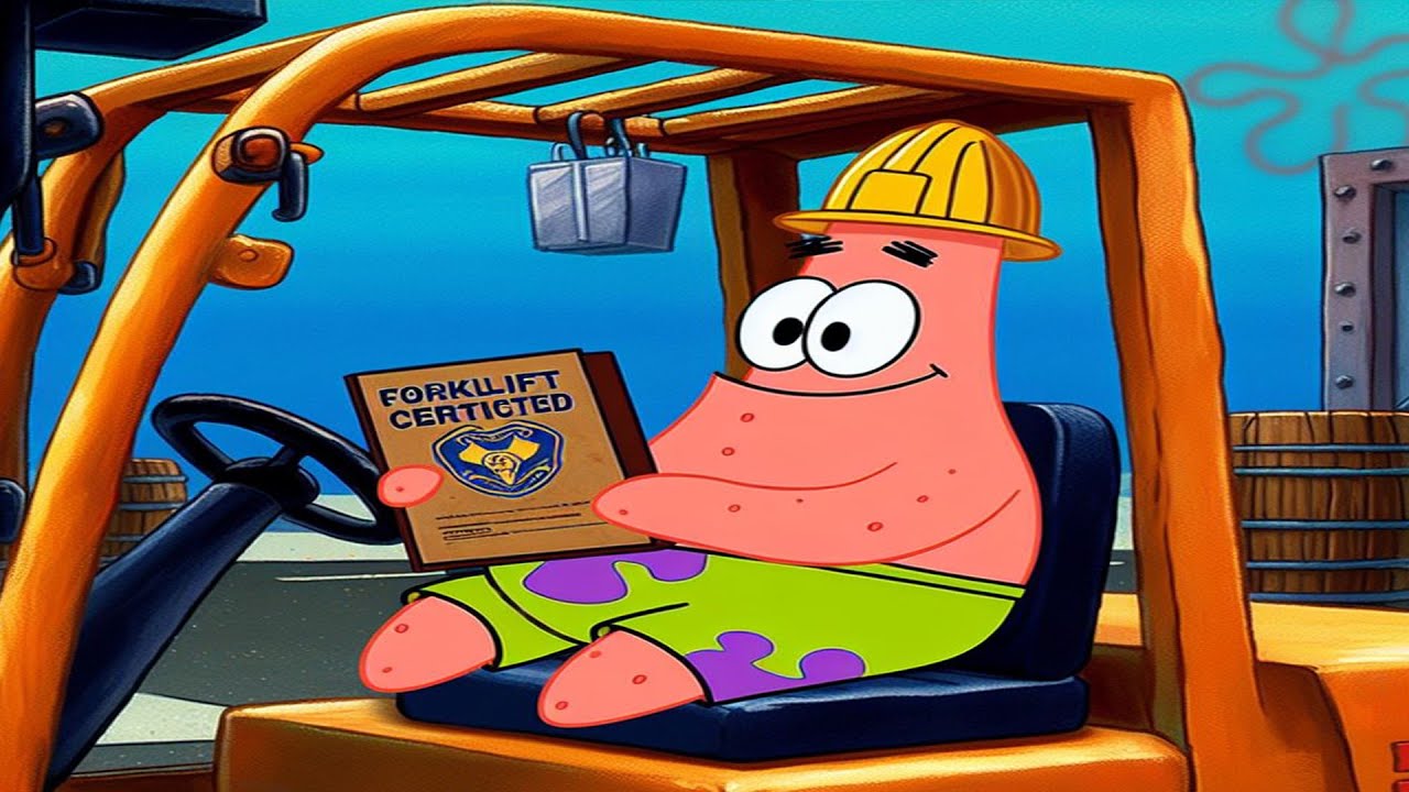 Patrick becomes forklift certified - YouTube