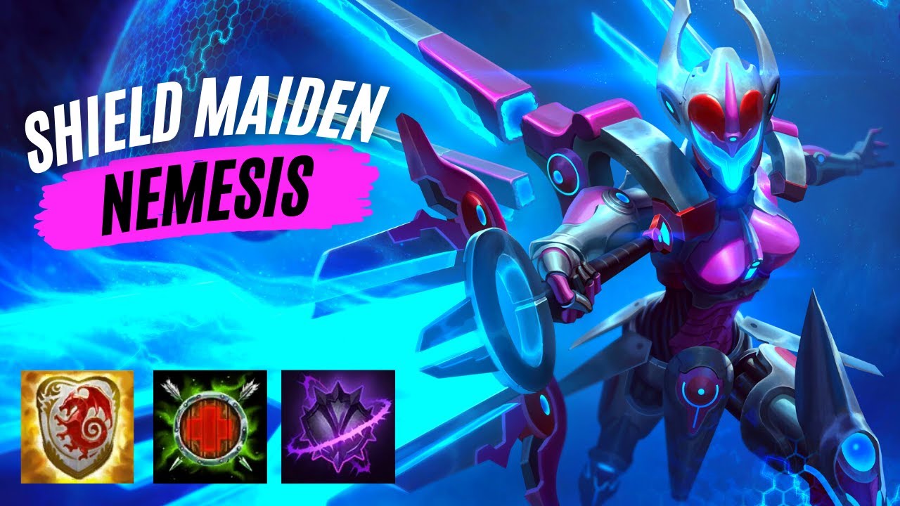 Smite | Arena | Nemesis "Shield Maiden" Challenge - YouTube