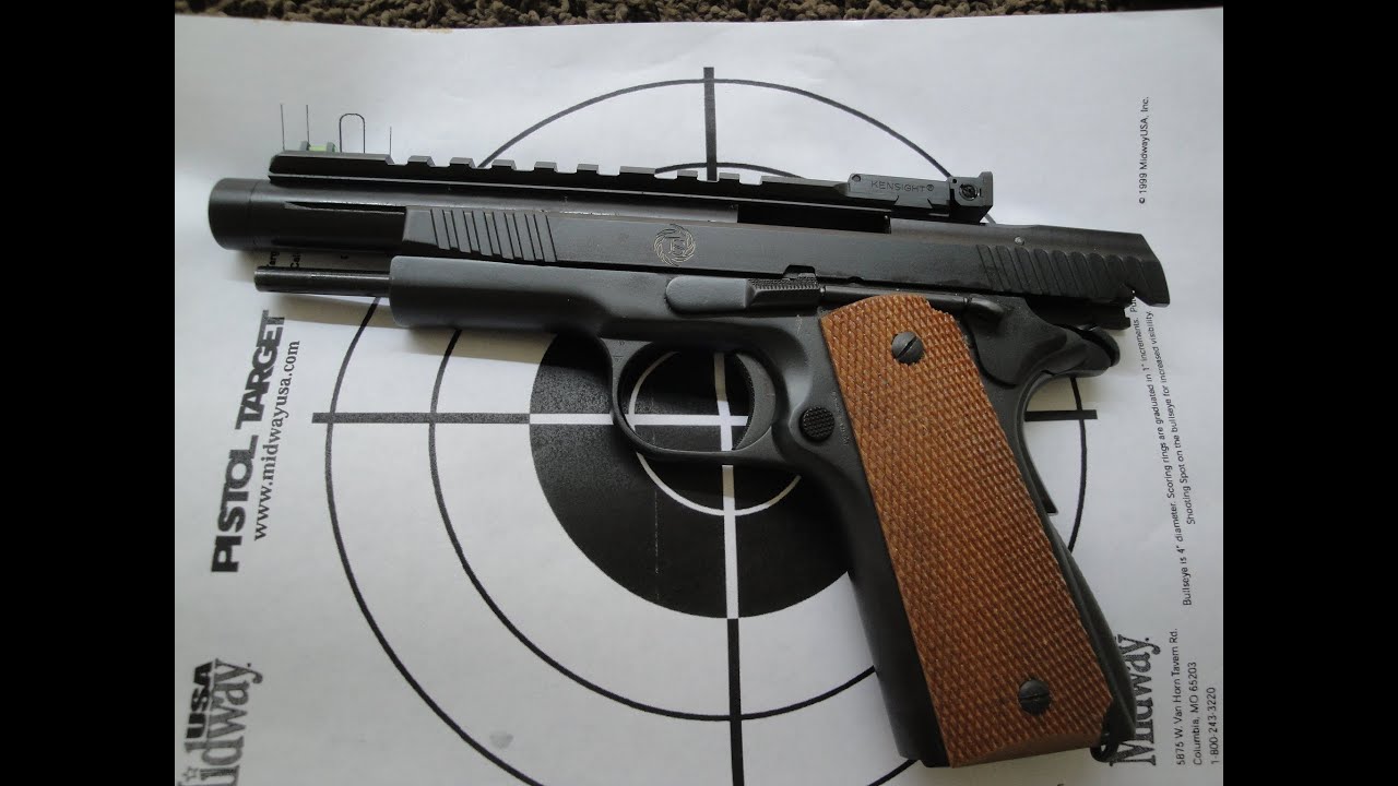 Tactical Solutions .22 Caliber Conversion Kit for the 1911 - YouTube