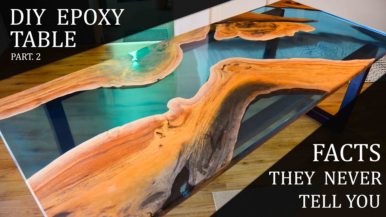 DIY Epoxy Table - Step By Step Guide (DON'T MAKE MY MISTAKES) - YouTube