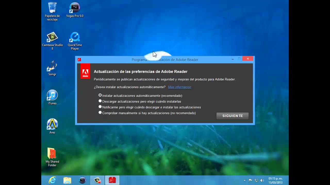 Descarga E Instala Ultima Version De Adobe Reader Youtube