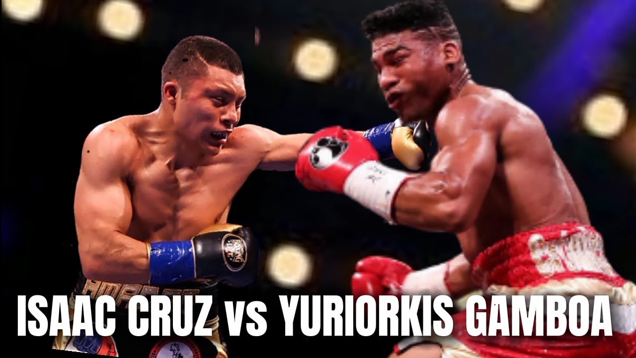 ISAAC CRUZ VS YURIORKIS GAMBOA [LIGHTWEIGHT MATCH] - YouTube