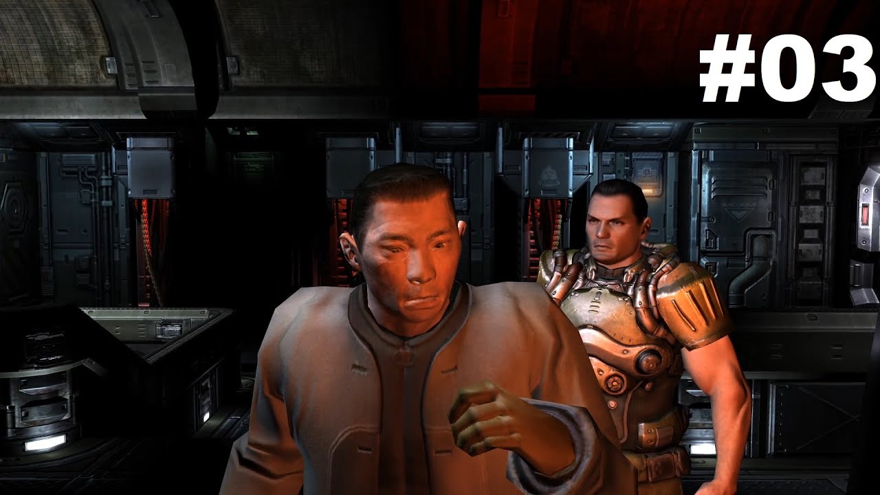 Let’s Replay Doom 3 BFG Edition #03: The Storm Unleashed [Strobe ...