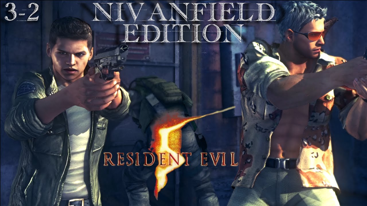 Resident Evil 5 - Chris Redfield & Piers Nivans - Chapter 3-2 ...