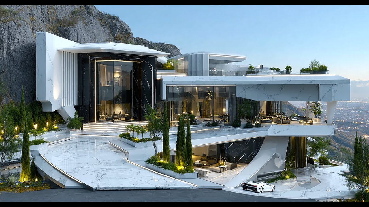 Inside a $100M Ultra-Luxury Mountain Mansion With Hotel-Level Amenities ...