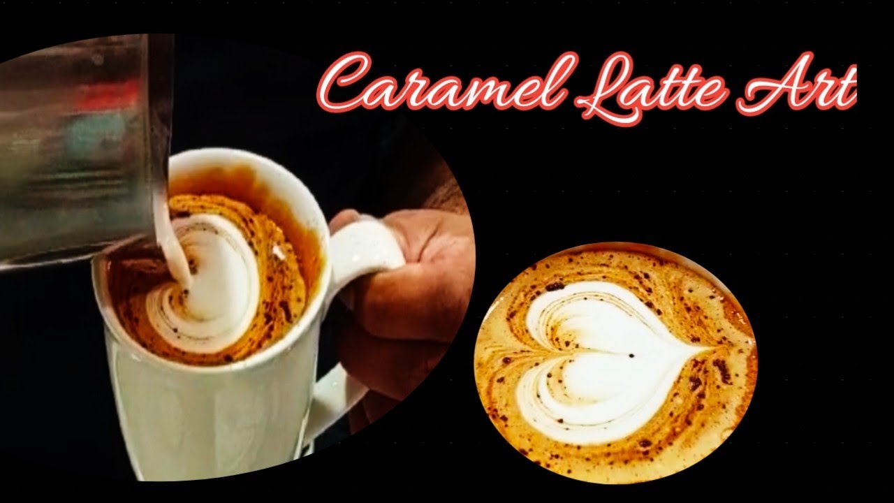 ho to make caramel latte art special coffee recipe ☕ - YouTube