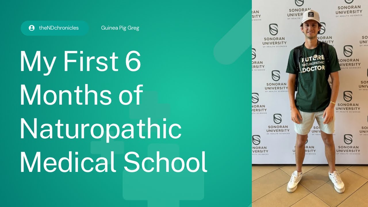What to expect your first 6 months of Naturopathic medical school - YouTube