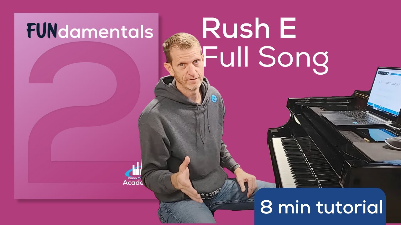 FUNdamentals: How to play Rush E on piano - YouTube