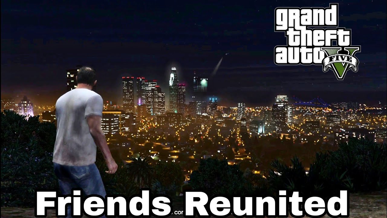 GTA V - Friends Reunited Mission | Complete Walkthrough - YouTube