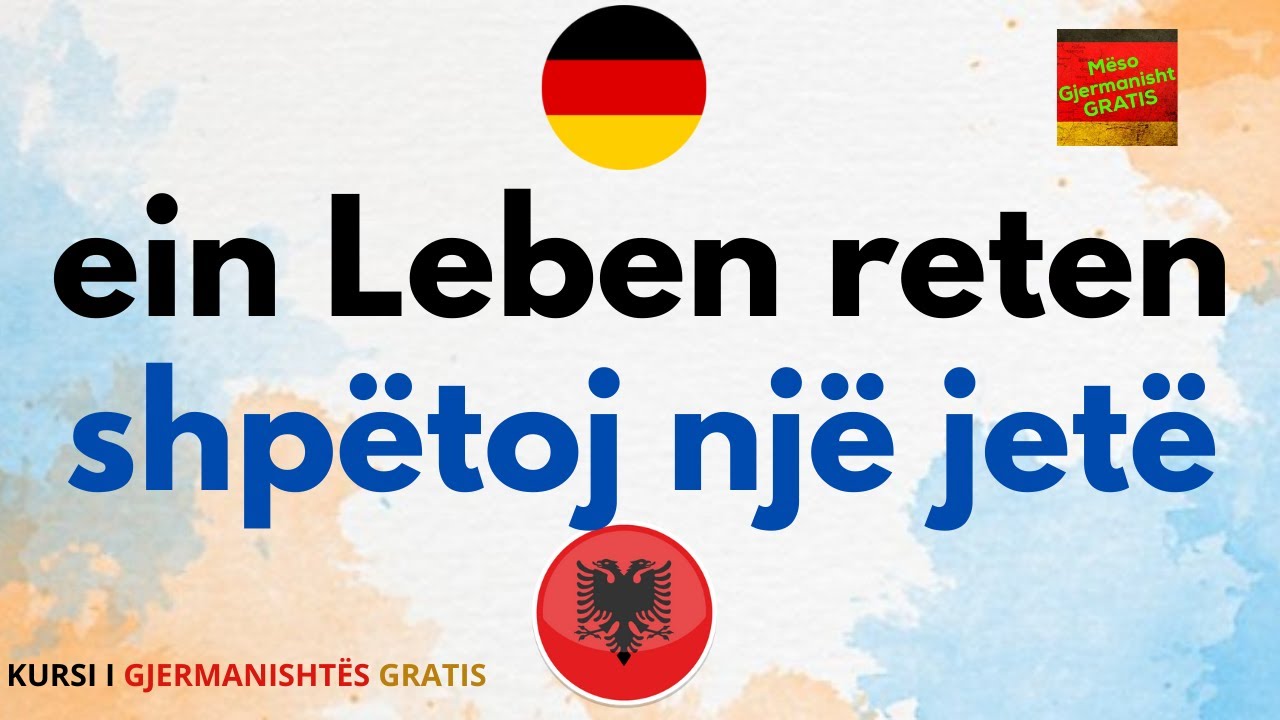 Gjermanisht - Shqip - Fjale Gjermanisht me Perkthim Shqip A1 A2 B1 ...