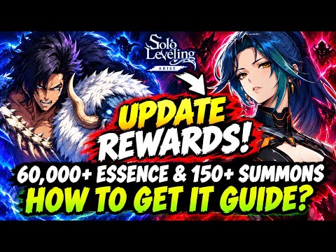 FREE 60,000+ ESSENCE STONES & 150+ SUMMON TICKETS IN SEPTEMBER UPDATE! SOLO LEVELING: ARISE