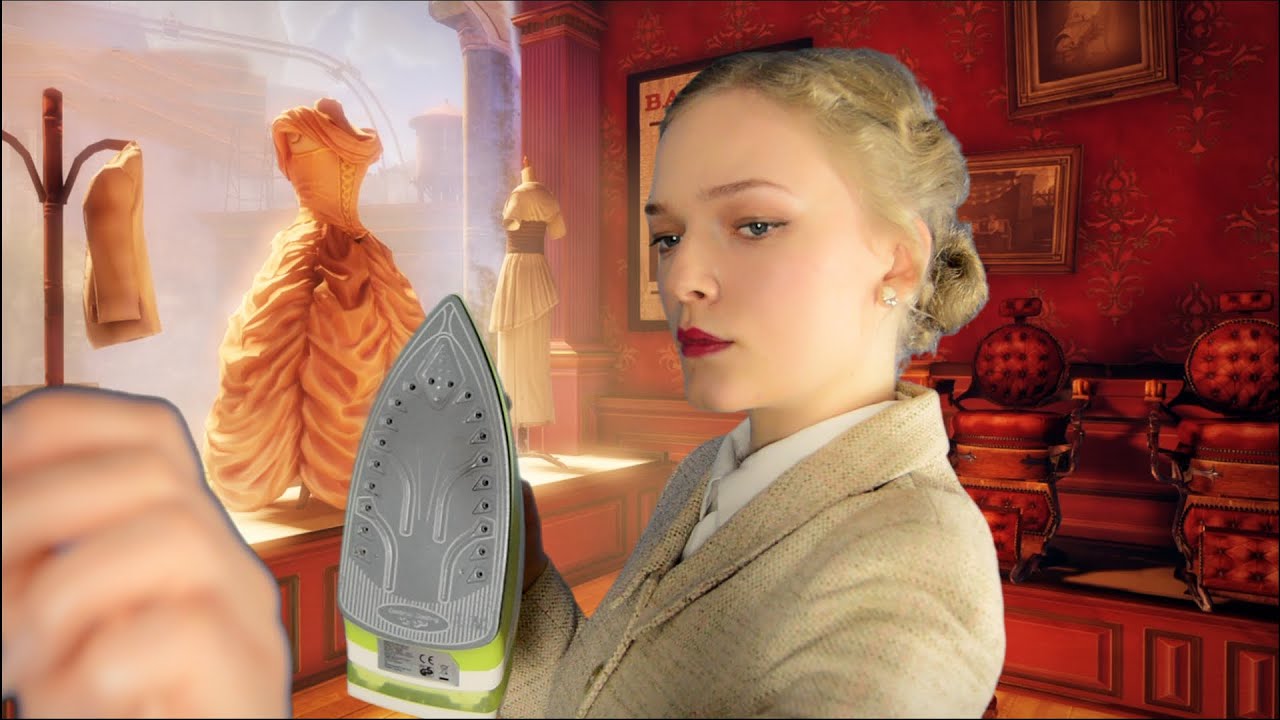 Cleaning your Suit 🕊️ BioShock ASMR Roleplay (fabric & brush sounds ...