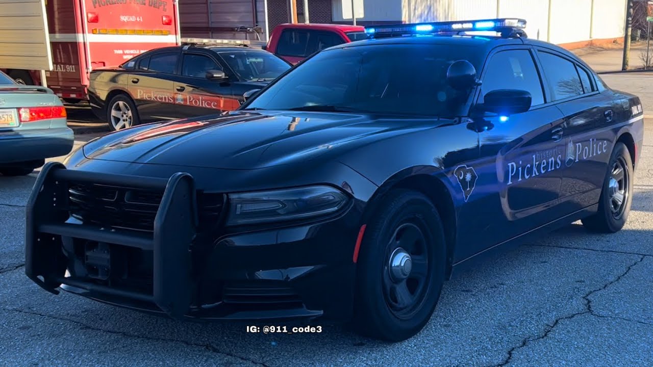 Pickens City (SC) Police Department 2018 Dodge Charger - YouTube