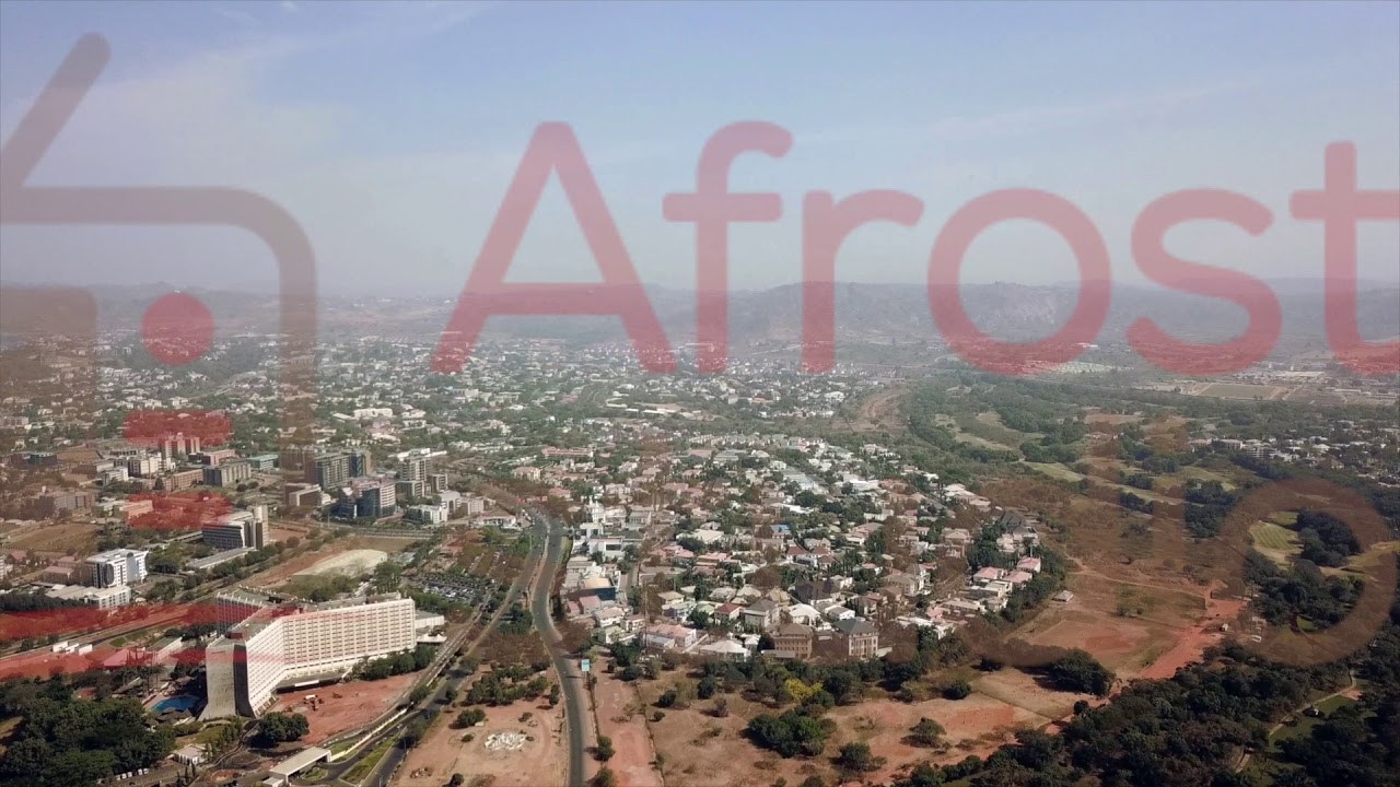 Aerial view of Abuja city landscape - YouTube
