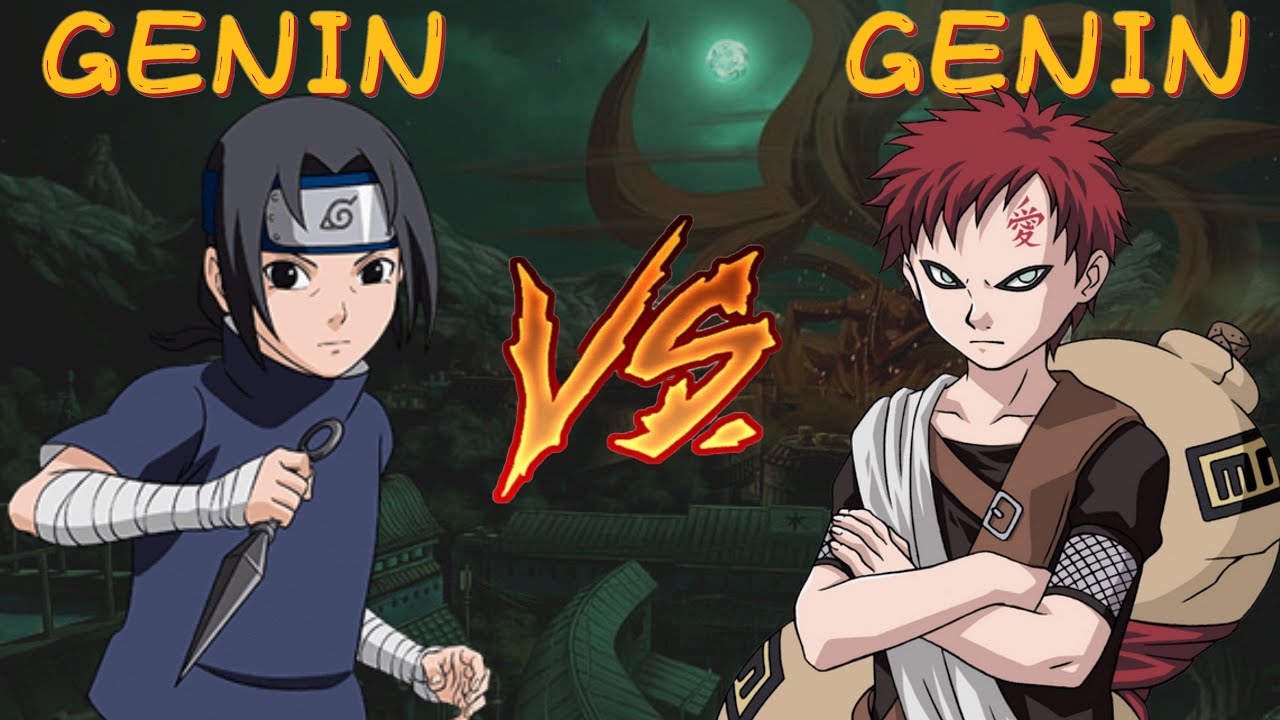 Who Is Strongest - Genin İtachi vs Genin Gaara (Genin vs Genin)💪 - YouTube