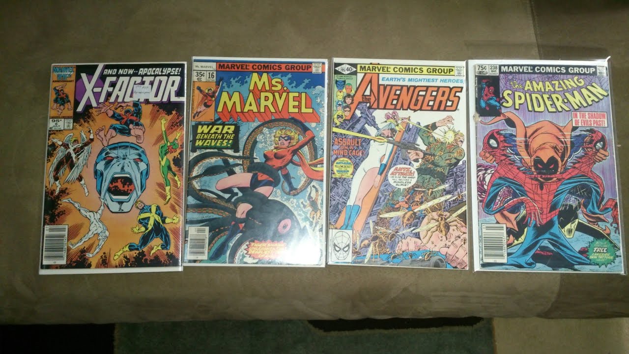 Marvel Comic Collection of 1st Appearances!! - YouTube