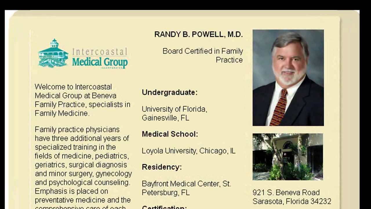 DOCTOR RANDY POWELL MD - YouTube