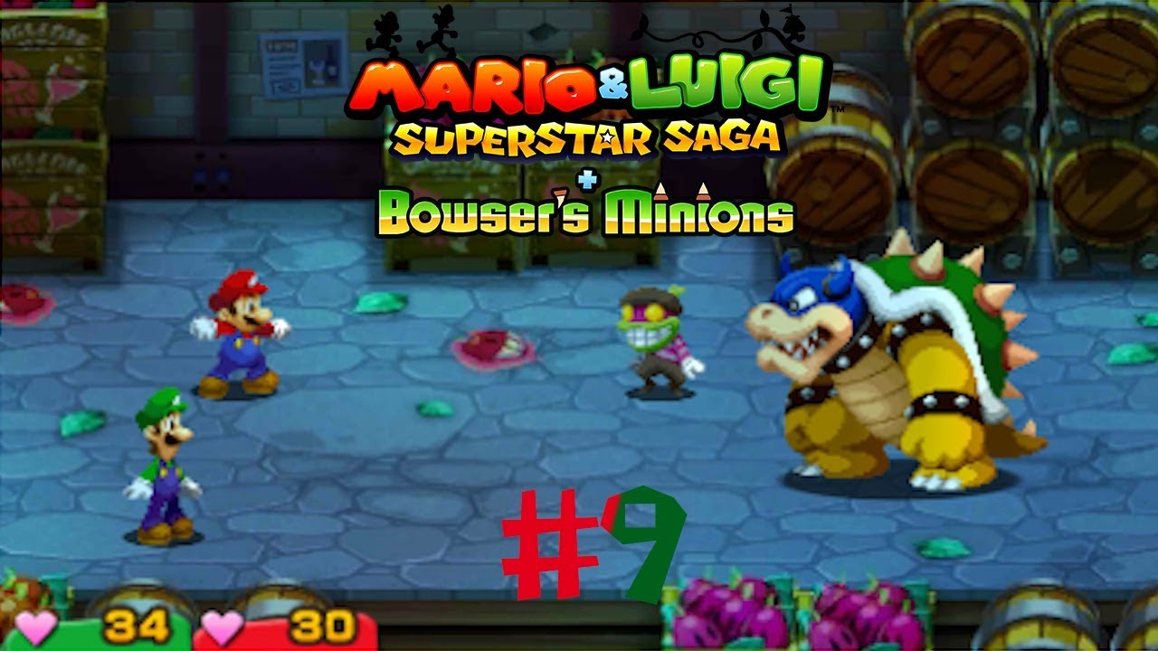 Mario & Luigi: Superstar Saga (3DS) Part 9 - Popple & Rookie - YouTube