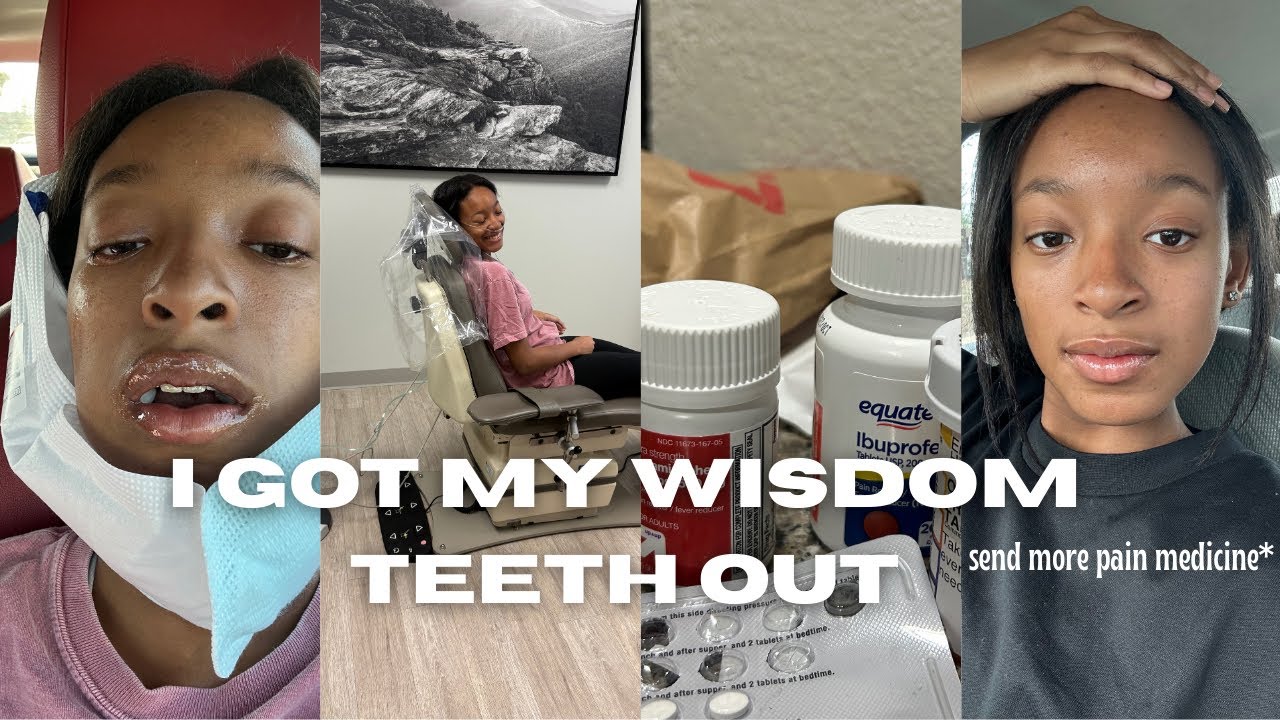 I GOT MY WISDOM TEETH OUT | VLOG - YouTube