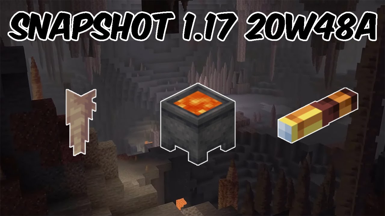 Novidades da Snapshot 1.17 | 20w48a + 20w46a | Minecraft - YouTube