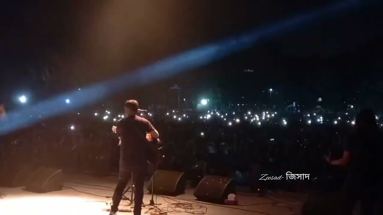 Ashes live Concert for Cyber Awareness at Dhaka University - YouTube
